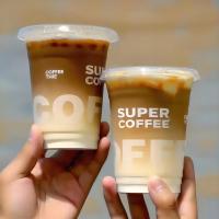 China OEM/ODM Take Away Cups Custom Logo Disposable Clear Plastic PET Cups with Lid for sale