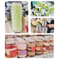 China 250ml 330ml 375ml 500ml Transparent PET Cans Full Open Lids Beverages Cola Coffee Soda Cream Can for sale