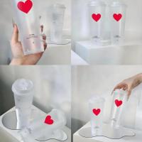 China Lesense OEM Frost Flex Cups 16oz Custom logo Disposable Thick Smoothie PP Frosted Cups for Wedding for sale