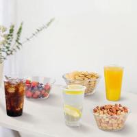 China 2 in 1 Black Plastic Cup with Holder Snack and Drink in One Cup Hotpot Bubble Cup With Bowl on Top for sale