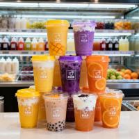 China Multi-size PET Cups Wholesale 16oz Transparent Milk Tea & Coffee Cold Drink to Go Plastic Cups for sale