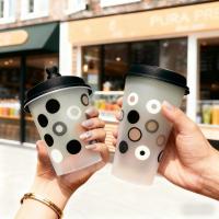 China AT PACK Custom Single Wall Injection PP Plastic Cups 360ML 500ML 700ML Hard Cups for Tea Juice Bubble Milk for sale