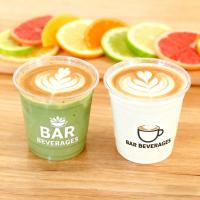 China Single Wall Ice Cream PET Cups Wholesale Disposable Milk Tea Shop Plastic Cups for Juice for sale