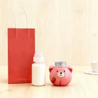 China Factory Wholesale Production of 700ml Heart Shape Beverage Juice Bottle With Screw Lid for sale