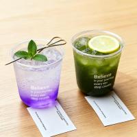 China PP Boba Cup Custom Logo Disposable Plastic Cups Soft Clear Bubble Tea Plastic Cup with Lids and Straws for sale