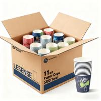 China Custom Logo Biodegradable Coffee Paper Cup 8oz 12oz 16oz Double-Wall Kraft Paper Cups for Hot Latte for sale