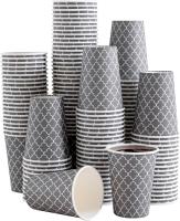 China Factory Manufacturer Custom Paper Cups 12 oz 180 Pack Disposable Paper Coffee Cups for Cold Hot Drinks for sale