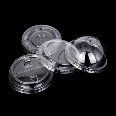 China Eco Friendly Plastic Cup Lids 90mm 93mm 95mm 98mm For Coffee Juice Tea for sale