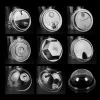 China Eco Friendly Plastic Cup Lids 90mm 93mm 95mm 98mm For Coffee Juice Tea for sale