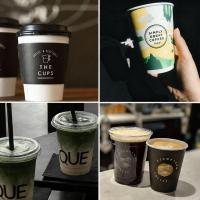 China 6 oz 8 oz 12 oz Disposable Double Wall Coffee to Go Kraft Paper Cup With Lid for sale