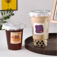 China China Manufacturers factory Wholesale Price Plastic Cup 16Oz Take Away Coffee PET Cups for sale