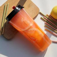 China Custom Design your own Disposable PP  Boba Milk Tea Plastic Cup With Lid for sale