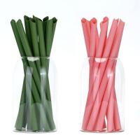 China OEM factory Colorful Compostable Individually Wrapped packing Disposable PLA Straws for sale