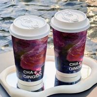 China 4/8/10/12/16oz Double Wall Paper Coffee Cup with logo and Lids for Hot Drink for sale