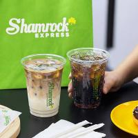 China 90mm 98mm Clear PET Single Wall Disposable Cups with Lids for cold drink for sale