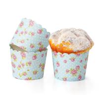 China Muffin Liner Baking Cup Cake Paper High Temperature Paper Cake Cup for sale