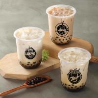 China Custom Logo Printed U Shaped Plastic Cups 380ml 700ml With Carton Package for sale