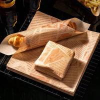 China Food Grade Sandwich Wrapper Hamburger Packaging Sandwich Burger Wrapping Paper for sale