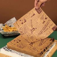 China Food Grade Sandwich Wrapper Hamburger Packaging Sandwich Burger Wrapping Paper for sale