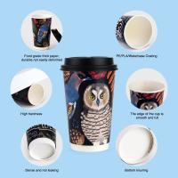 China Double Wall Cardboard Paper Coffee Cups Disposable for Hot Drinks for sale