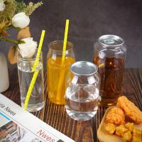 China New Design Custom Disposable Clear Plastic Milk Tea Juice Cake Cans with Open Lids for sale