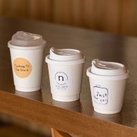 China Wholesale Cafe Disposable Double Wall 8/10/12oz Paper Cups for sale