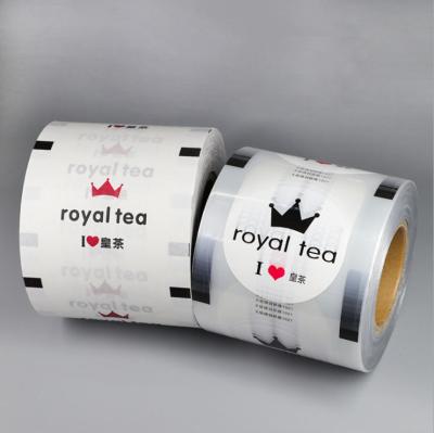 China Customized Bubble Tea Cup Sealing Film/boba Sealing Film Roll for Milk Tea for sale