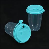 China Custom Color 90mm Diameter Food-Grade PP Plastic Cup Lid for Beverage Packaging for sale