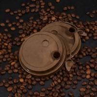 China Custom Color 90mm Diameter Food-Grade PP Plastic Cup Lid for Beverage Packaging for sale