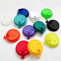 China Custom Color 90mm Diameter Food-Grade PP Plastic Cup Lid for Beverage Packaging for sale