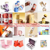 China Custom Biodegradable Sushi Paper Tube Push Pop Tube Box for sale