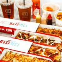 China Printed Take Out Kraft Paper Food Korean Baking Sliding Rectangle Sweet Box for sale