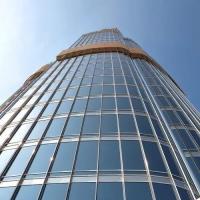 China Bulletproof 10mm Clear Tempered Glass Customized Toughened Laminated Glass for sale