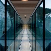 China Laminated Glass Bridge Walkway Safety Glass Connecting Walkway for sale