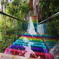 China Laminated Glass Bridge Walkway Safety Glass Connecting Walkway for sale