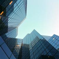 China 12mm Clear Tempered Glass Panel Safety Curtain Wall Glass CCC Approval for sale