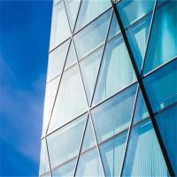 China Building Roof Tempered Toughened Glass In Construction Materials for sale