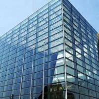 China Insulated Aluminum Glass Curtain Wall Customized Building Tempered Glass for sale