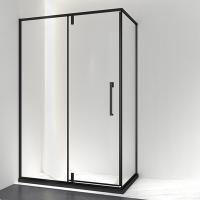 China 6mm-15mm Clear Shower Glass Modern Shower Room Transparent Tempered Glass for sale