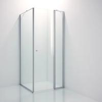 China Shower Frameless Tempered Glass Door Apartment Glass Shower Enclosures for sale