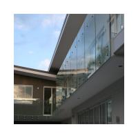 China Supermarket Aluminum U Channel Glass Railing 6mm-15mm Thickness for sale