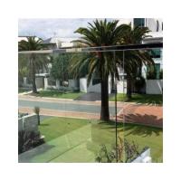 China Balcony Tempered Glass Fence Panels 12 Mm Pool Glass Railing for sale