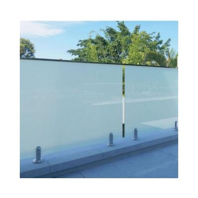 China Double Glazed Exterior Glass Fence Security Laminated Glass Handrail for sale