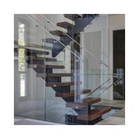 China Customized Outdoor Balcony Glass Railing 6mm-15mm Glass Staircase for sale