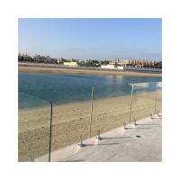 China Customized Outdoor Balcony Glass Railing 6mm-15mm Glass Staircase for sale