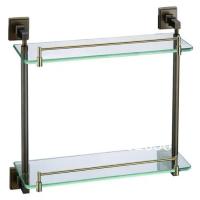 China Customized Glass Bath Shelf 3mm-15mm Glass Wall Shelf For Bathroom for sale