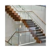 China Tempered Glass Staircase 15mm Laminated Glass Railing Panels For Home Hotel for sale