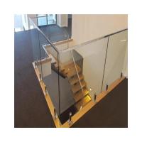 China Tempered Glass Staircase 15mm Laminated Glass Railing Panels For Home Hotel for sale