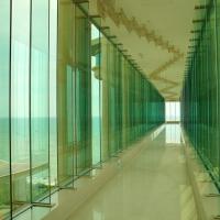 China Laminated Glass Floor Walkway CCC Approval Glass Stair Way Customized for sale