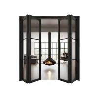 China High Strength Door And Window Glass Thermal Break Aluminum Glass Doors for sale